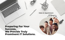 4 important steps CSS Template