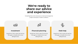 4 important steps CSS Template