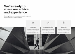 Industrial elevator Website Template