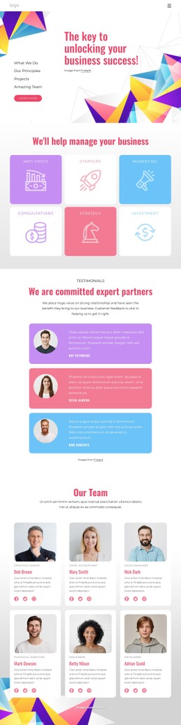 Digital portfolio CSS Template