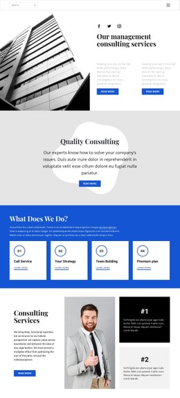 Business company CSS Template