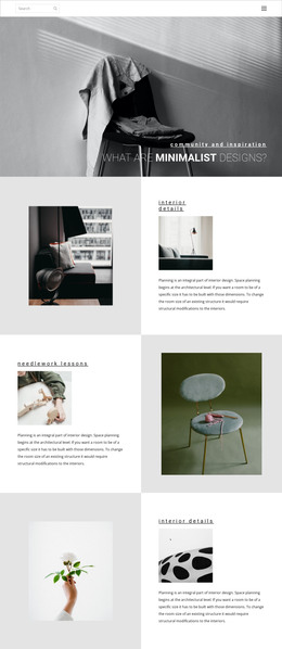 390 Interior HTML Templates