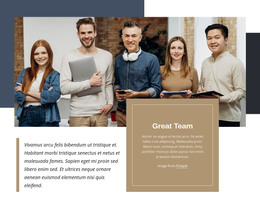 Meet our big team HTML Template