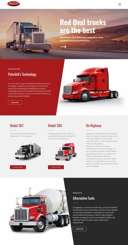 Model Comparison Website Template