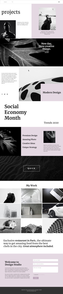 We create beautiful websites Template