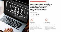 Plain Text Website Template