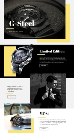 New collection CSS Template