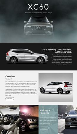 Volvo HTML Template