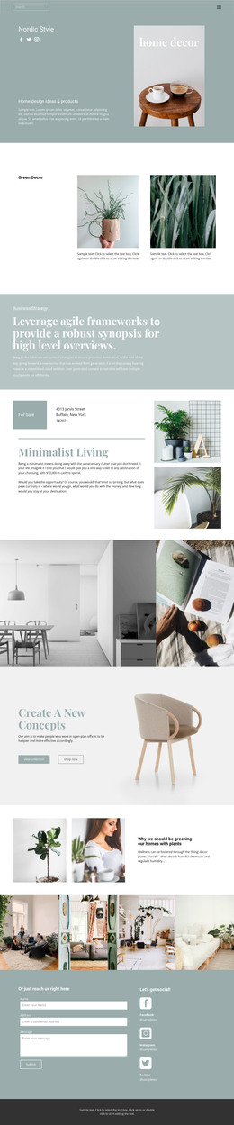 430 Interior HTML Templates