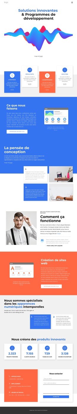 Plus de 10,000 modèles HTML gratuits. Modèles de sites Web HTML