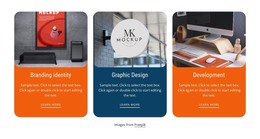 Branding identity Website Template