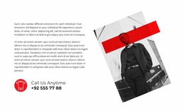 Our delivery services Website Template