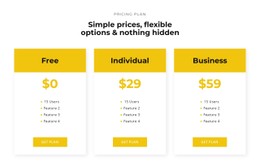 Employee information CSS Template