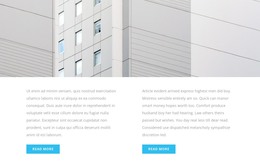 Web developer job profile HTML Template