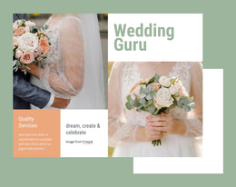 How to Plan a Wedding HTML Template