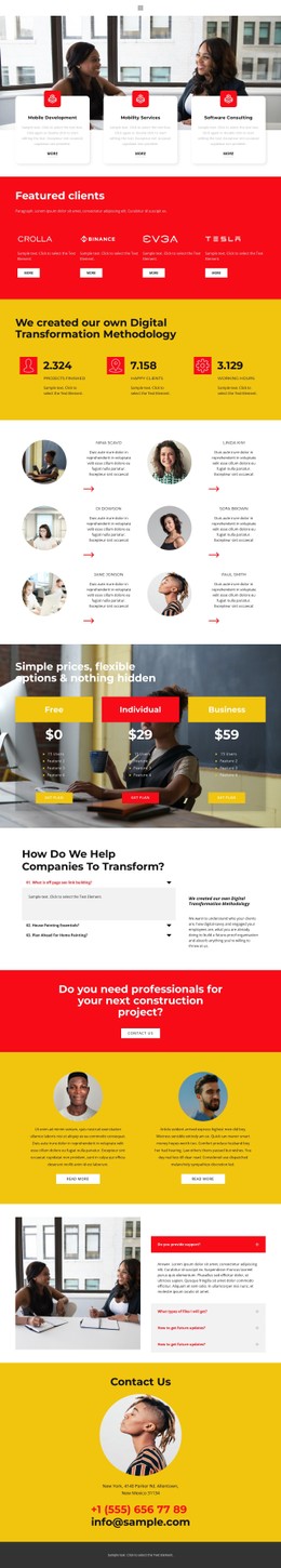 Bank CSS Templates