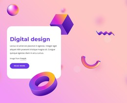 10 Web design trends HTML Template