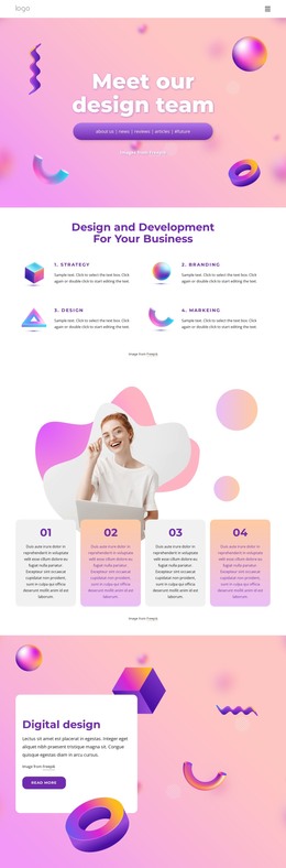 Web designer resume HTML Template