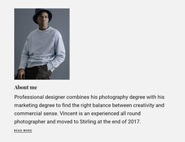 Profile CSS Templates