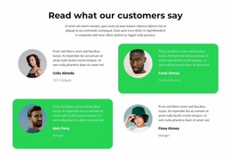 150 Testimonials Website Templates