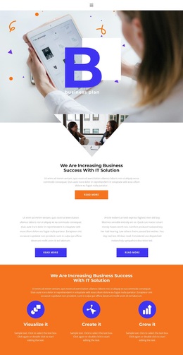 Project Manager Portfolio Template