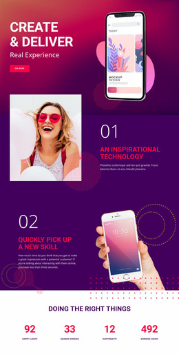 270 Technology Web Page Designs