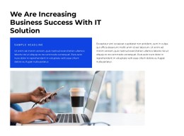Branding experts CSS Template