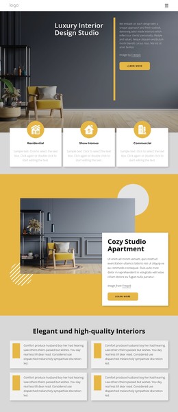 430 Interior HTML Templates