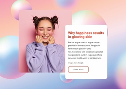 Polarizing color Website Template