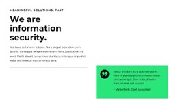Welcome message CSS Template