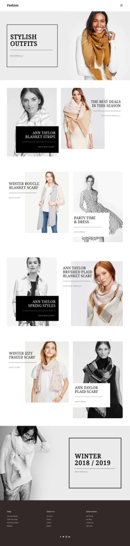430 Fashion & Beauty CSS Templates
