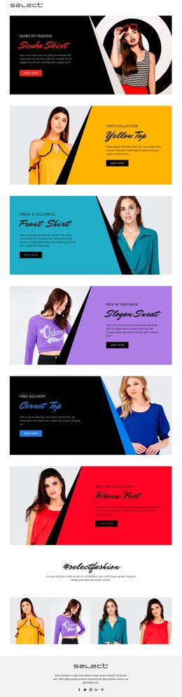 430 Fashion & Beauty CSS Templates
