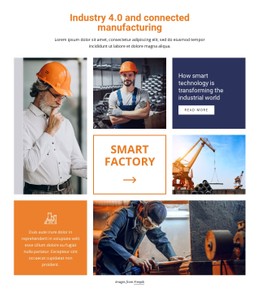 Industrial CSS Templates