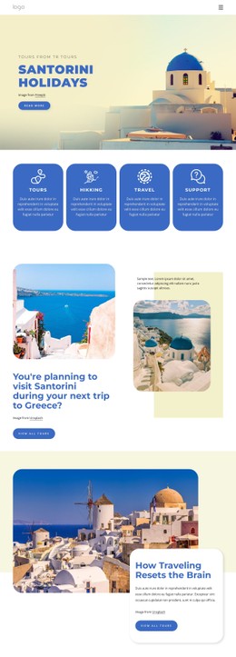 Best Places to Visit CSS Template