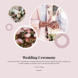 How to Plan a Wedding HTML Template