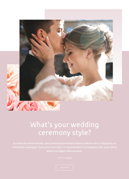 Wedding HTML Templates
