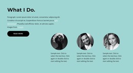 430 About Us HTML Templates