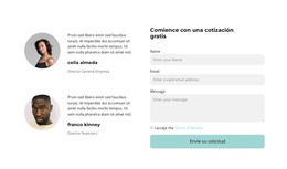 330 Formulario de contacto Plantillas HTML