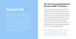 Plain Text Website Template