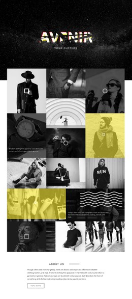 New collection CSS Template