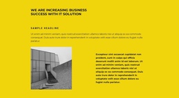 Web developer job profile Website Template