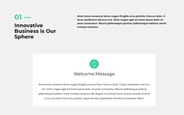 Web developer job profile HTML Template