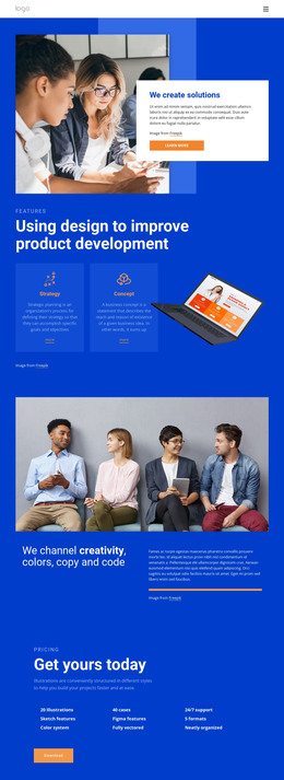 Mobile application testing HTML Template