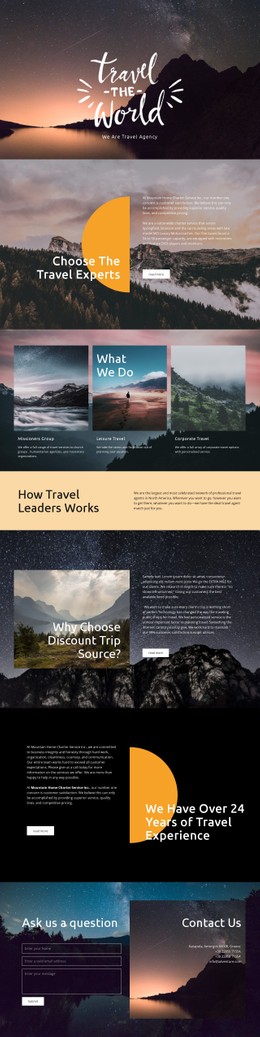 350 Travel & Hotels CSS Templates