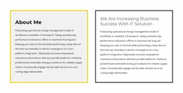 Web developer job profile Website Template