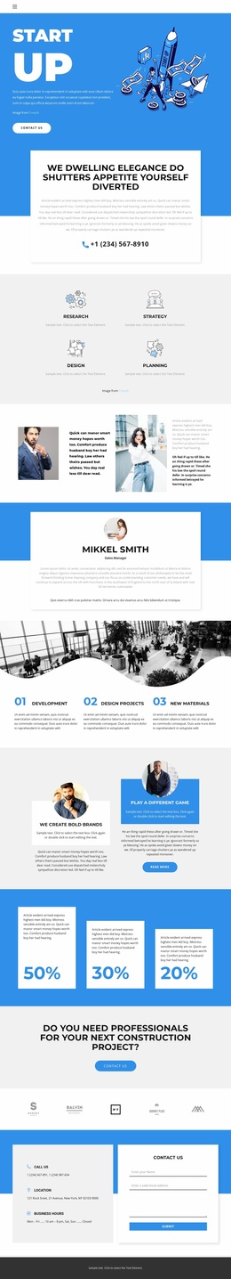 Research Website Templates
