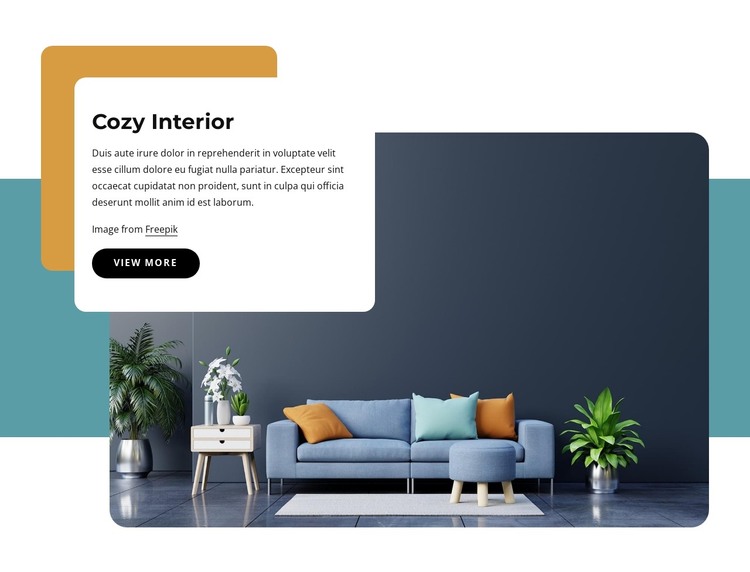 Interior design research studio HTML Template