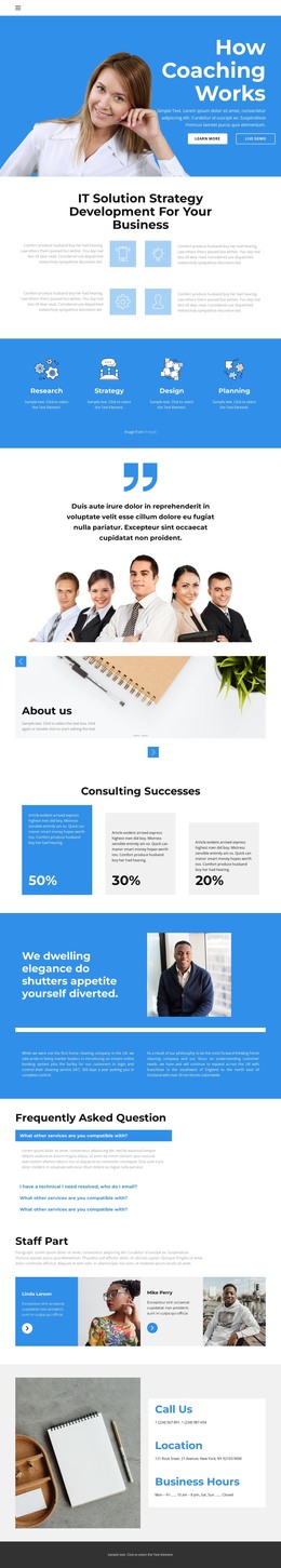 Innovative solutions and support HTML Template