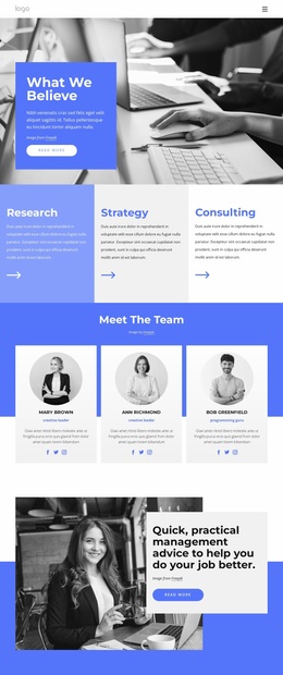 Career Website Templates