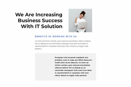 Web developer job profile Website Template